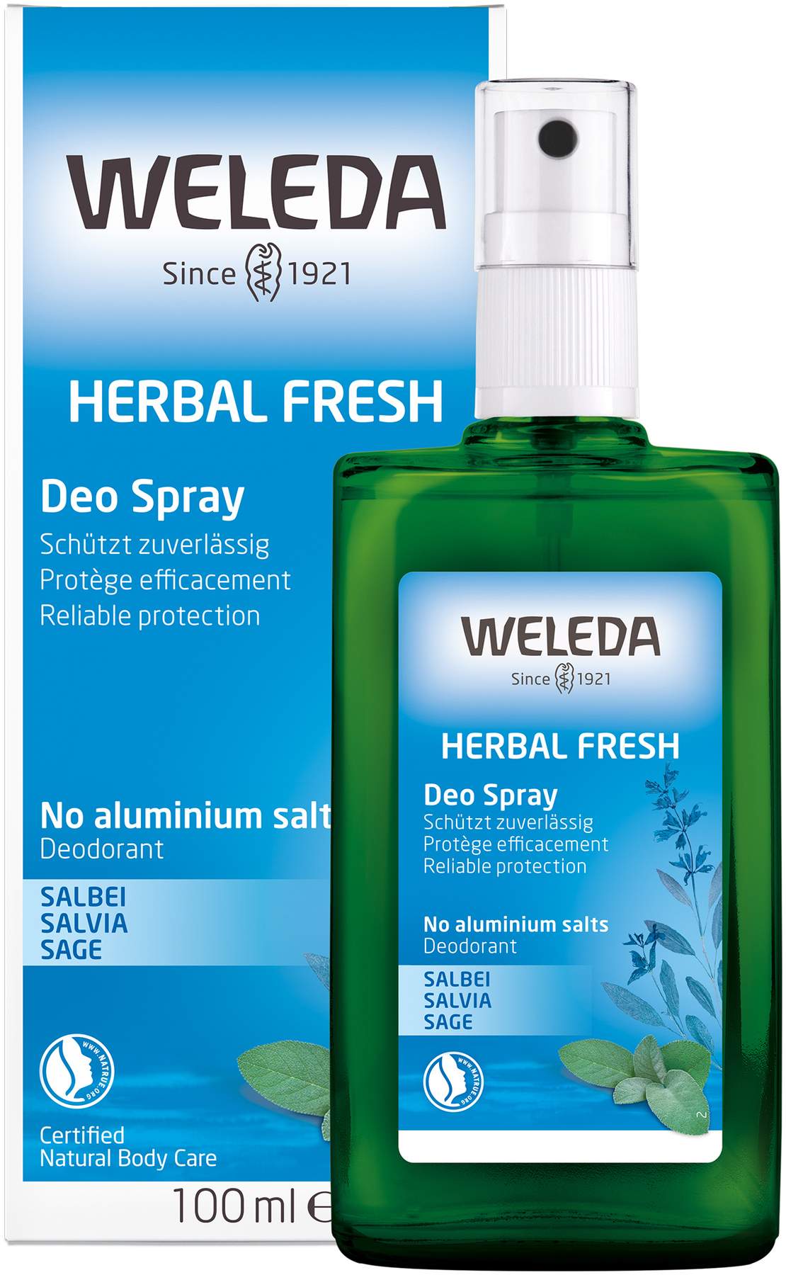 Weleda Herbal Fresh Deo Spray 100 ml kaufen | Volksversand Versandapotheke
