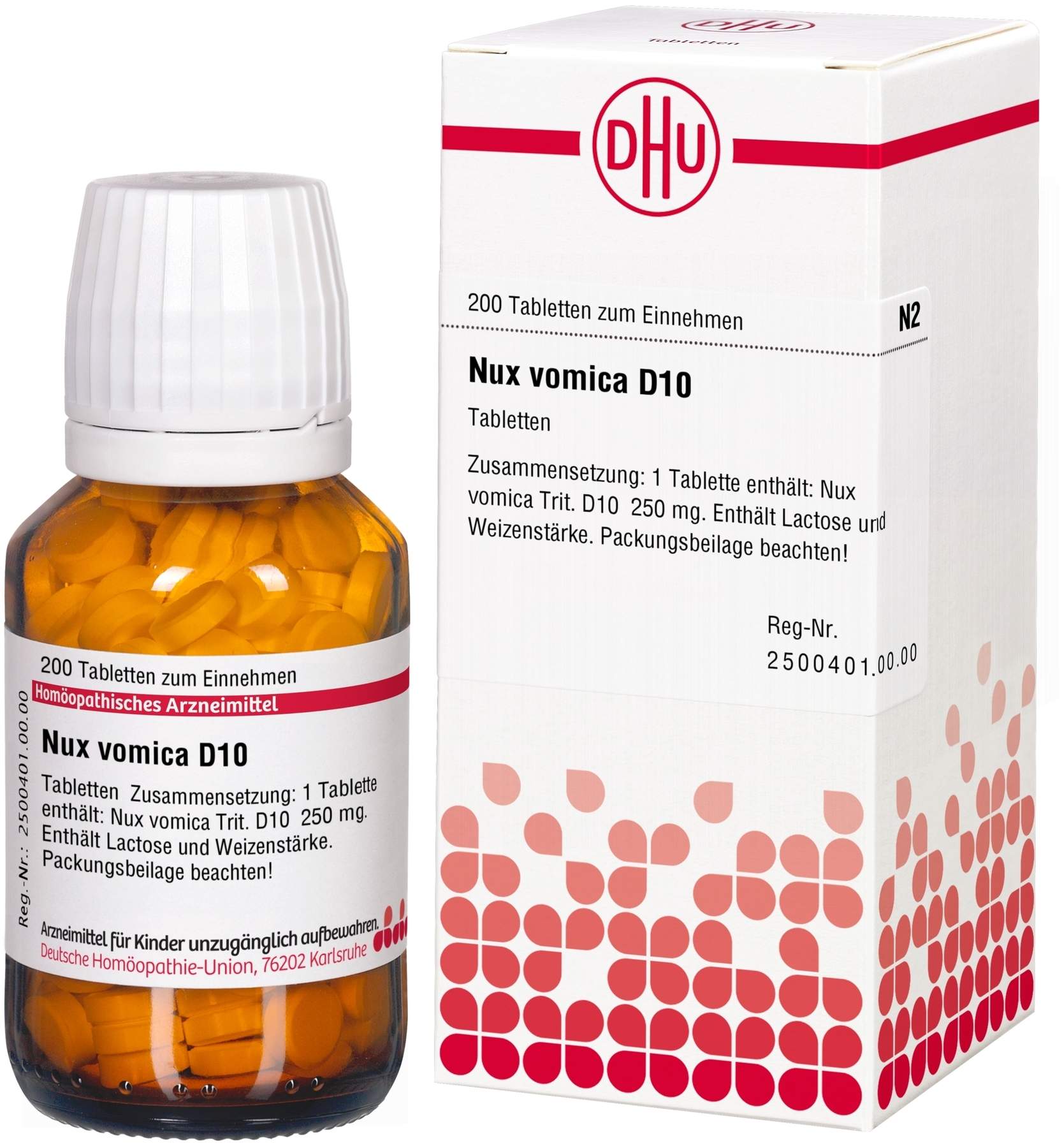 Dhu Nux Vomica D10 200 Tabletten kaufen | Volksversand Versandapotheke