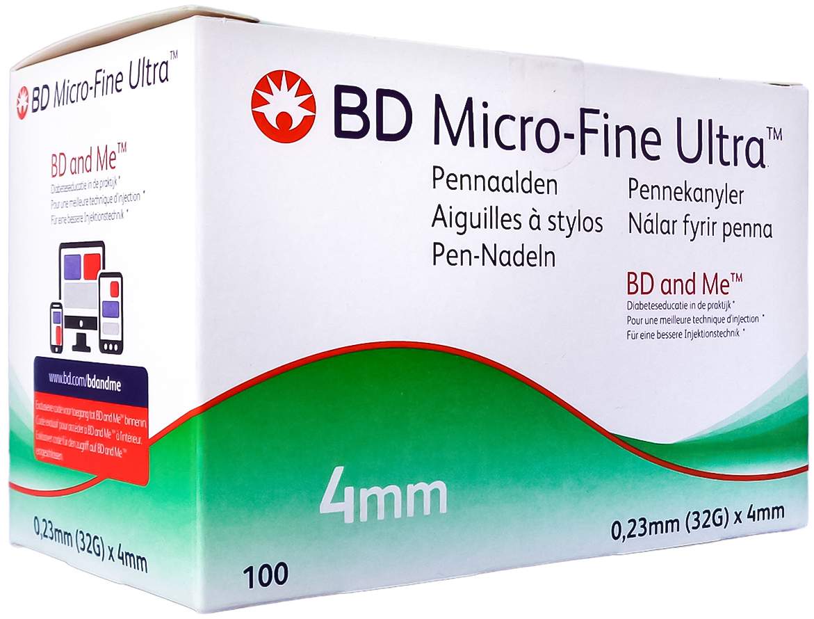 Bd Micro-Fine Ultra Pen-Nadeln 0,23 X 4 mm 100 Stück kaufen ...