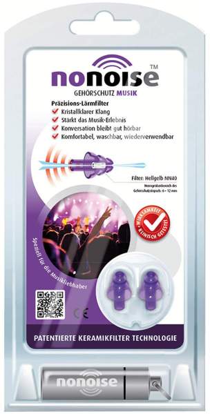 NONOISE Gehörschutz Musik 2 Stück kaufen | Volksversand Versandapotheke