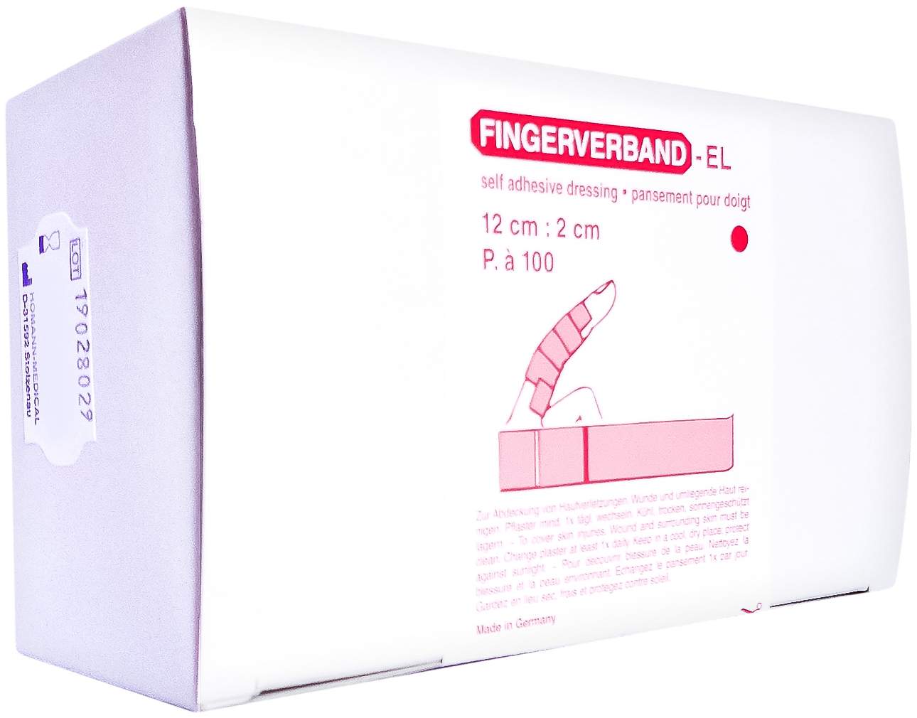 Fingerverband 2x12 cm Haut Elastisch kaufen | Volksversand Versandapotheke