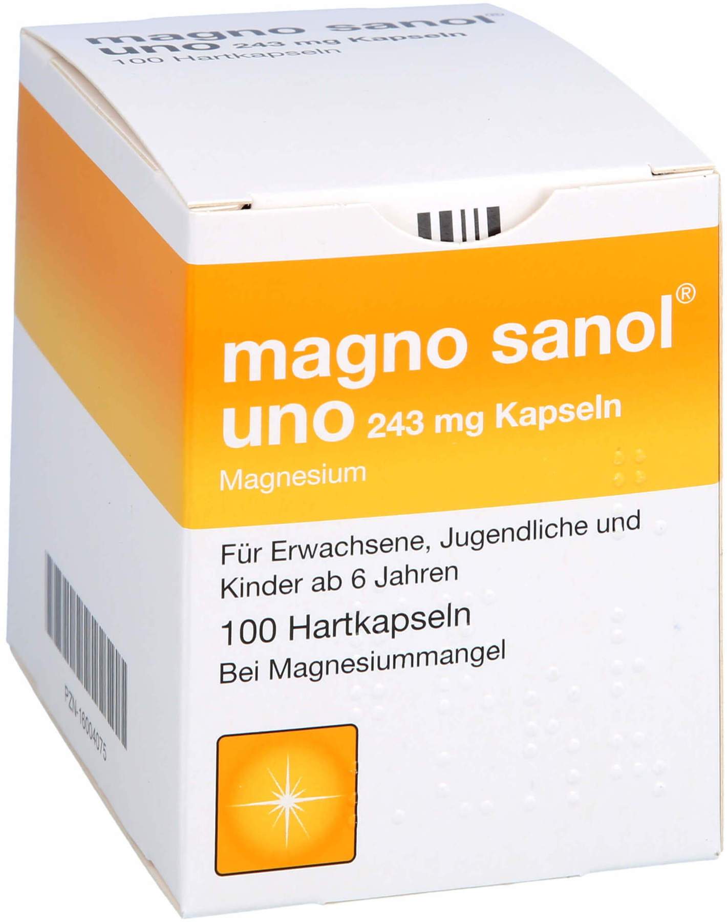 Magno Sanol Uno 243 mg 100 Kapseln kaufen | Volksversand Versandapotheke