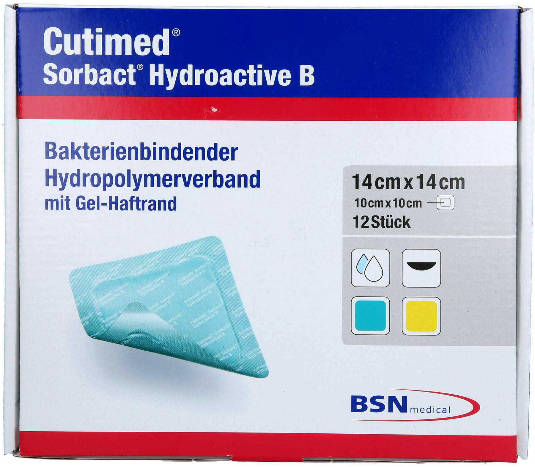 Cutimed Sorbact Hydroactive B Gel-V.14x1 kaufen | Volksversand ...