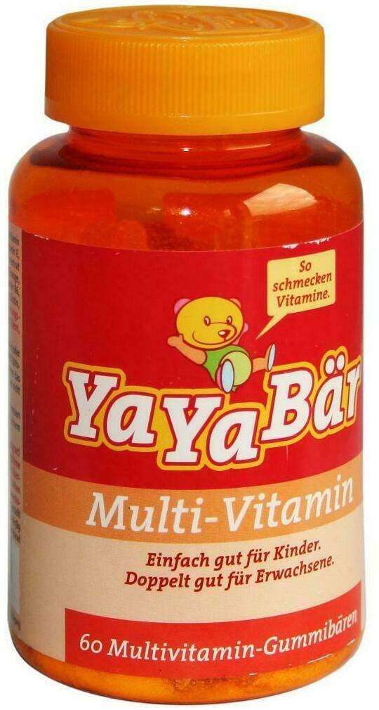 Yayabär Kinder Vitamine 60 Fruchtgummis kaufen | Volksversand ...
