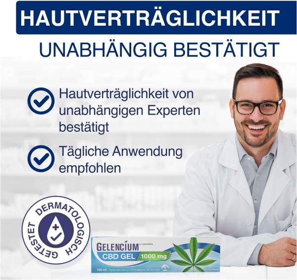 Gelencium Cannabis Cbd Gel 1000 mg Kühlend 100 ml kaufen | Volksversand ...