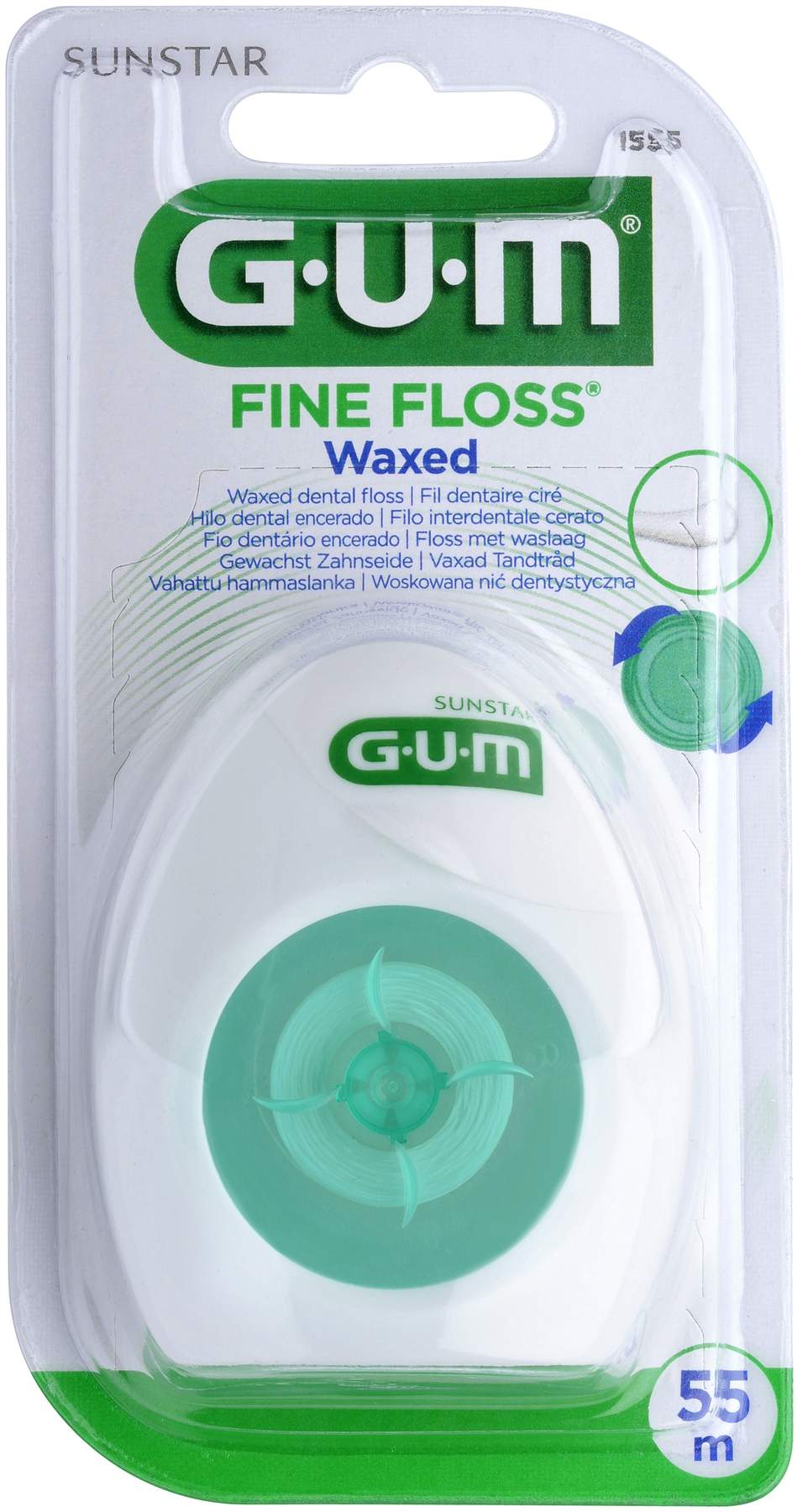 Gum Fine Floss Zahnseide Gewachst 55 M kaufen | Volksversand ...