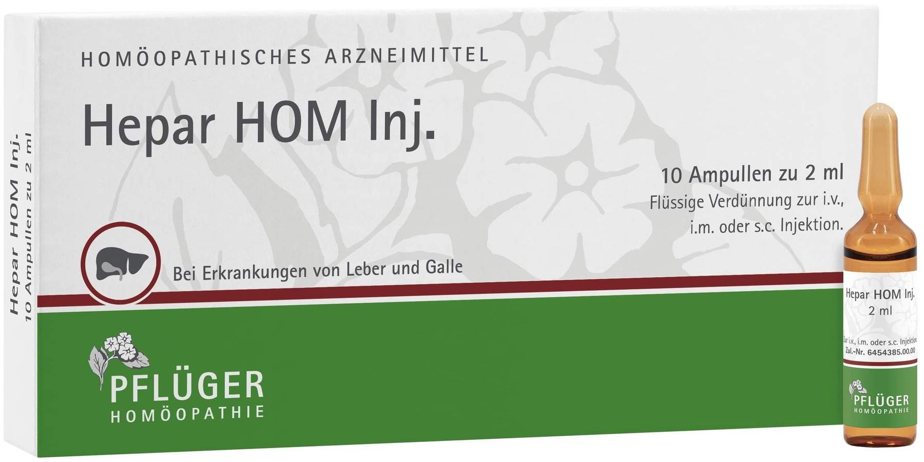Hepar Hom Inj. 10x2 ml Ampullen kaufen | Volksversand Versandapotheke