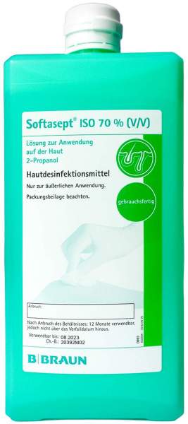 Softasept Iso 70% 1000 ml Lösung kaufen | Volksversand Versandapotheke
