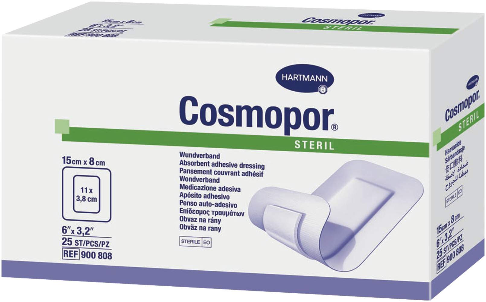 Cosmopor Steril 8 X 15 cm 25 Pflaster kaufen | Volksversand Versandapotheke