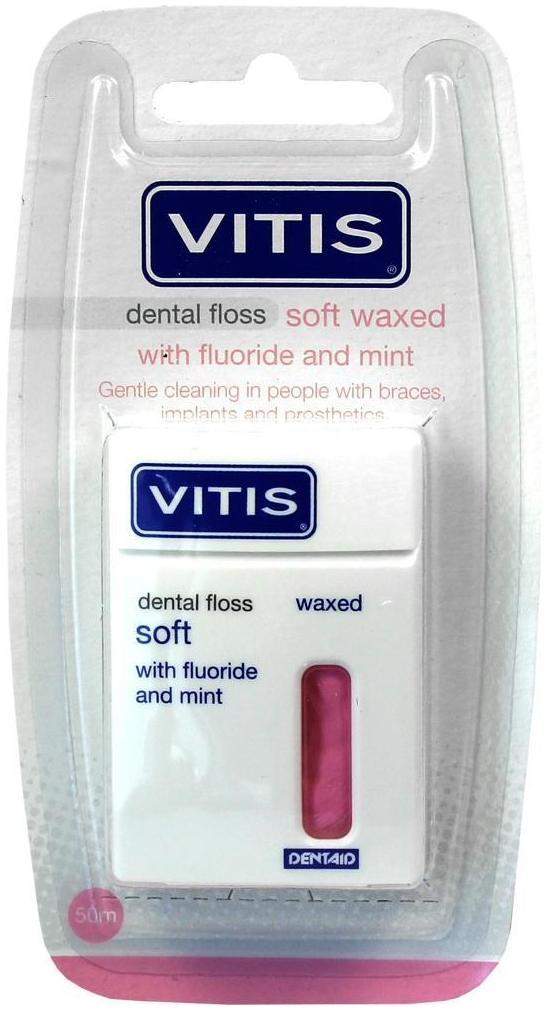 Vitis Zahnfloss Gewachst Mit Fluorid und Minze 1 Stück kaufen ...