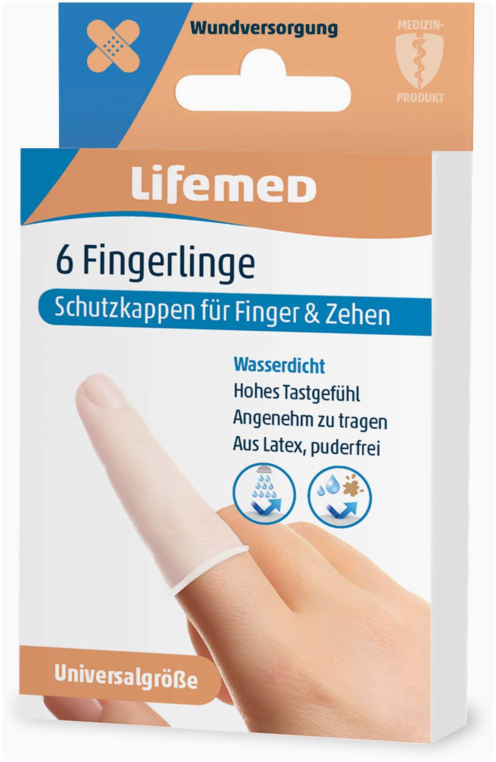 LIFEMED Fingerlinge Universalgröße kaufen | Volksversand Versandapotheke