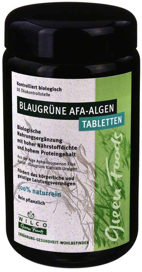 Afa Alge 400 mg Blaugrün 600 Tabletten kaufen | Volksversand ...
