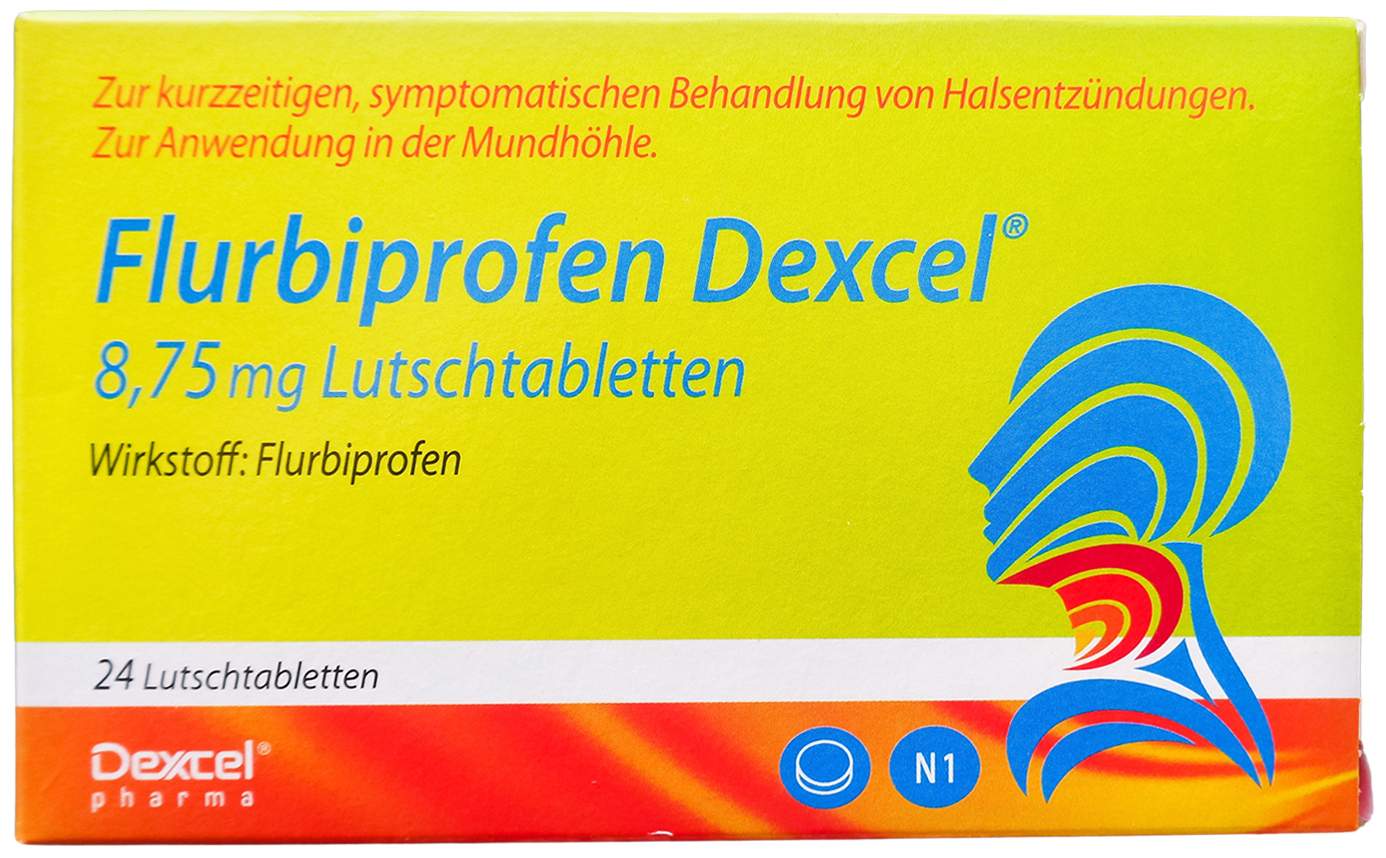 Flurbiprofen Dexcel 8,75 mg Lutschtabletten 24 Stü kaufen ...