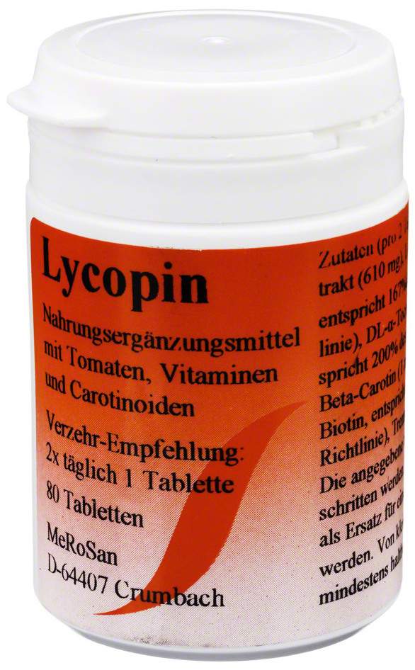 Lycopin Tabletten kaufen | Volksversand Versandapotheke
