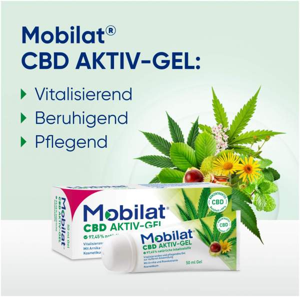 Mobilat CBD Aktiv-Gel 100 ml Gel kaufen | Volksversand Versandapotheke
