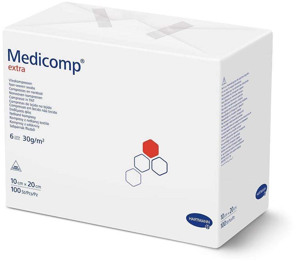 Medicomp Extra Kompresse 10x20cm Unsteril kaufen | Volksversand ...