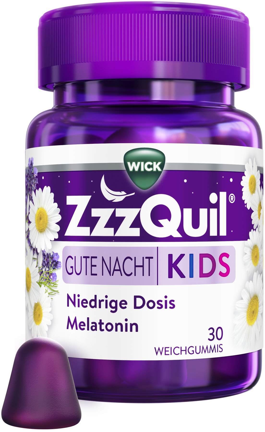 WICK ZzzQuil Kids 30 Weichgummis kaufen | Volksversand Versandapotheke