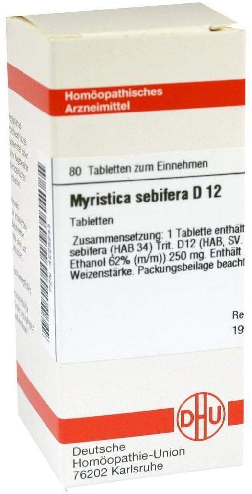 Dhu Myristica Sebifera D12 Tabletten kaufen | Volksversand Versandapotheke