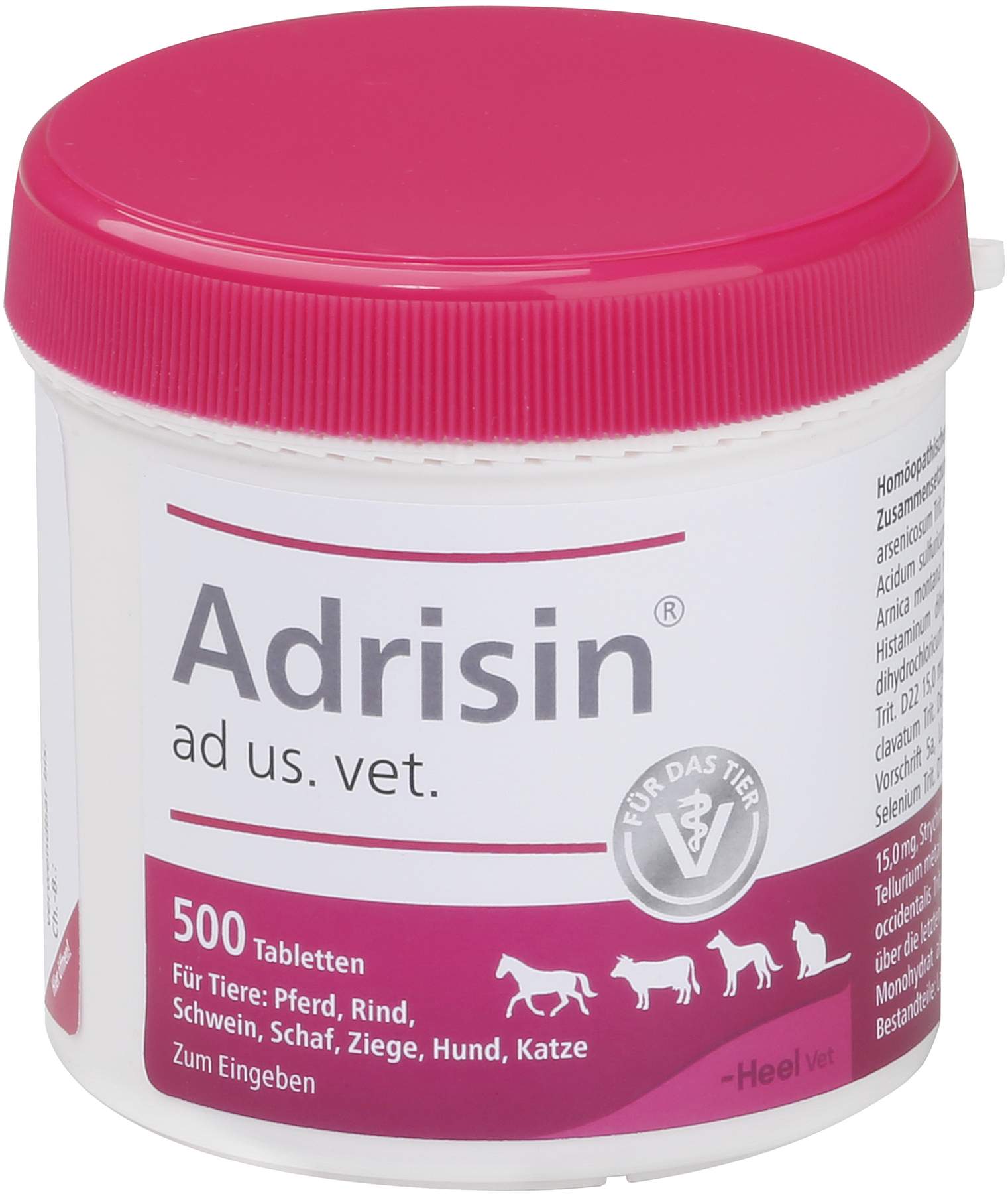 Adrisin Ad Us.Vet. 500 Tabletten kaufen | Volksversand Versandapotheke