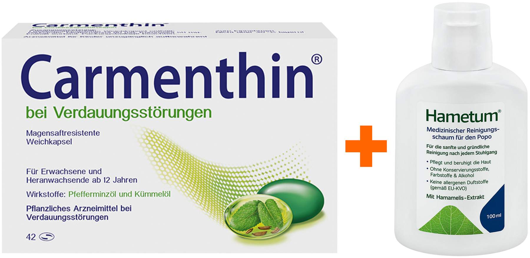 Carmenthin bei Verdauungsstörungen 42 magensaftresistente Weichkapseln ...