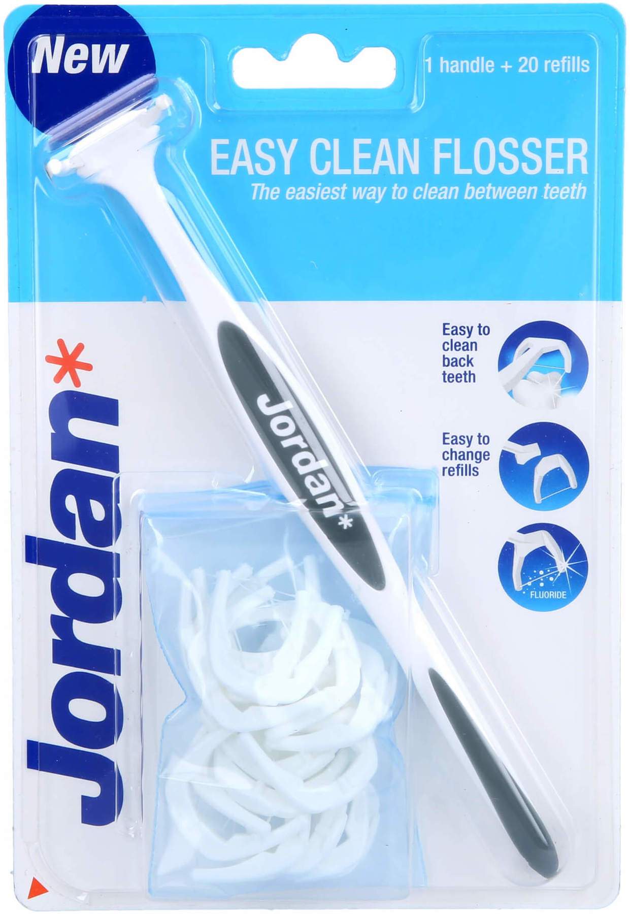 Jordan Miracle Flosser Zahnseid.Hilfe+20 Refills 1 Stück kaufen ...