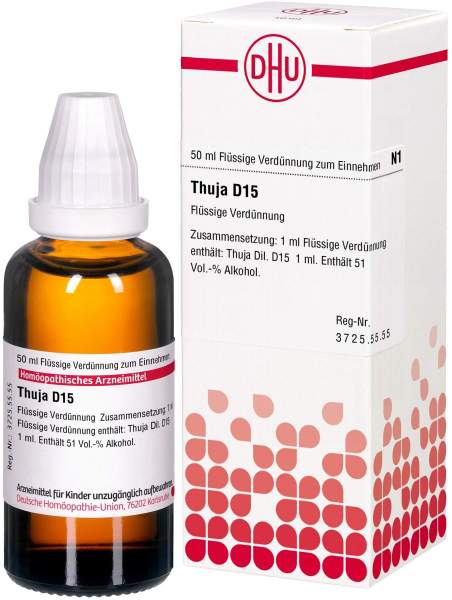 DHU Thuja D15 50 ml Dilution kaufen | Volksversand Versandapotheke