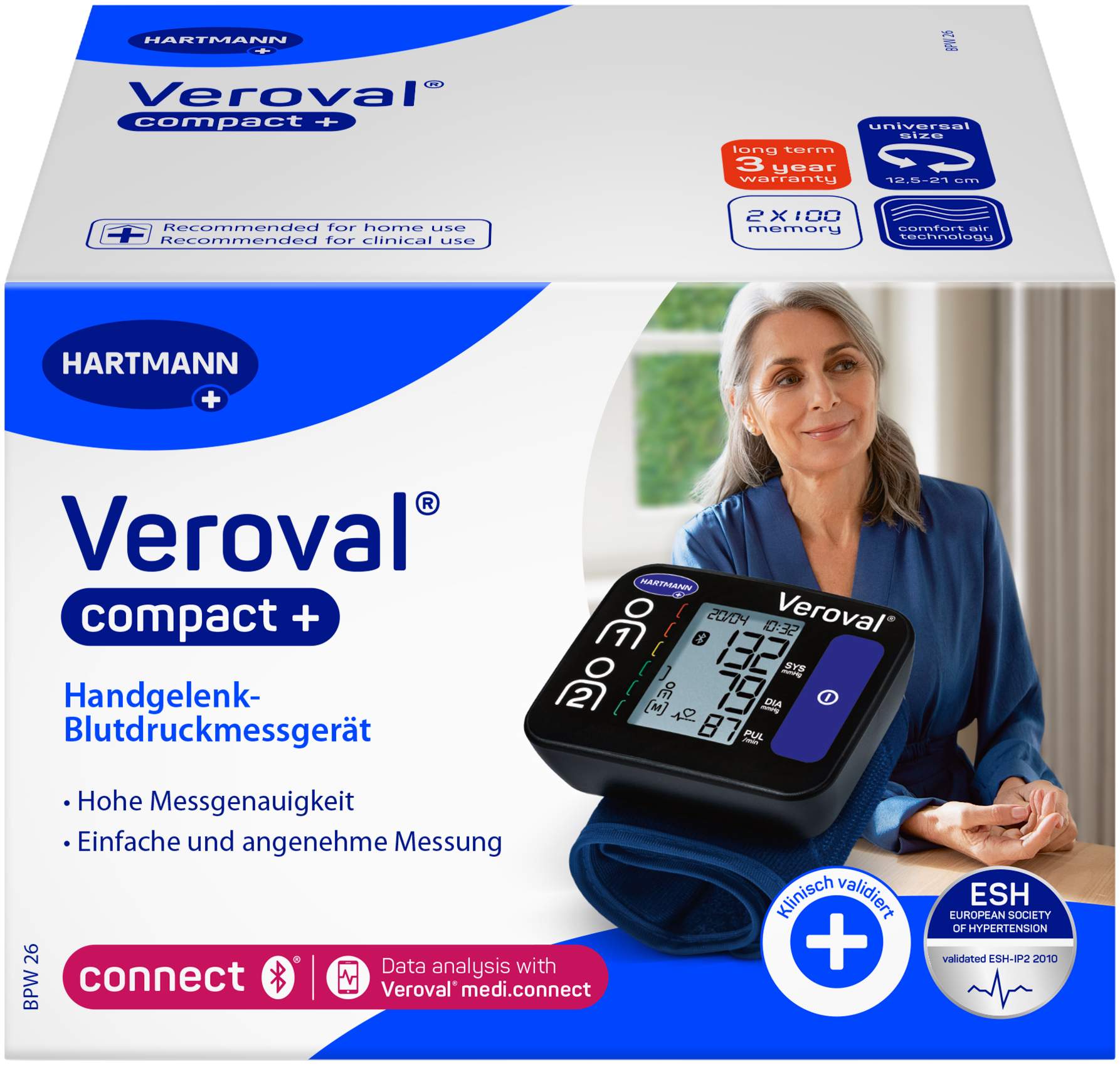 Veroval Compact Plus Handgelenk - Blutdruckmessgerät kaufen ...