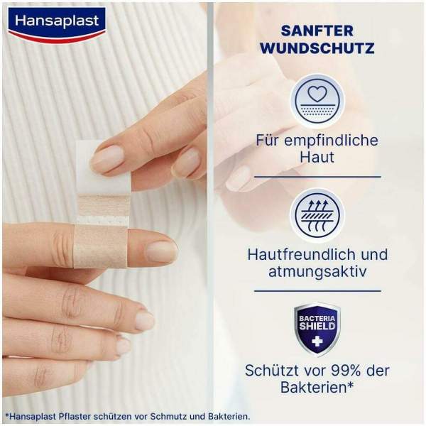 Hansaplast Soft 1 Pflaster 5 M X 4 cm Rolle kaufen | Volksversand ...