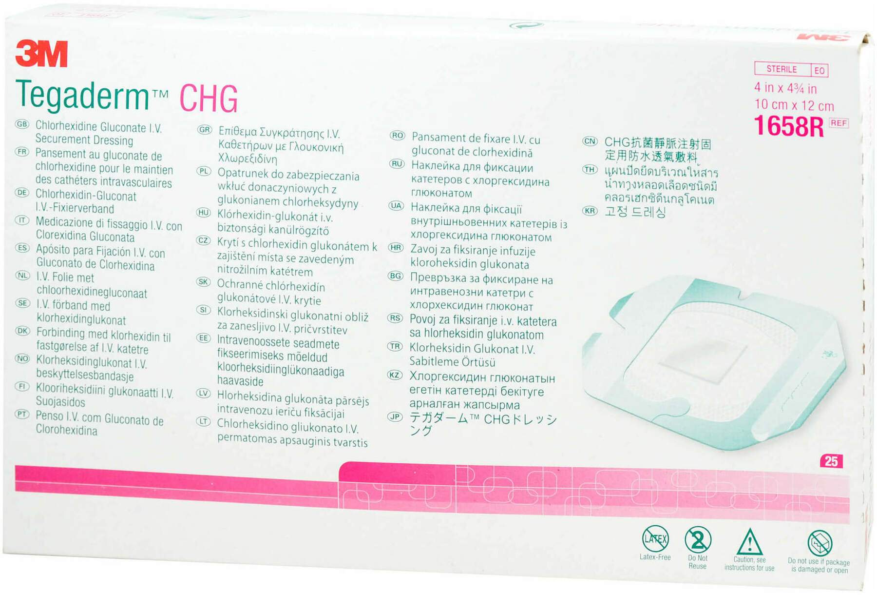 Tegaderm 3m Chg I.V. Fixierverband 10 X 12 cm 1658r kaufen ...