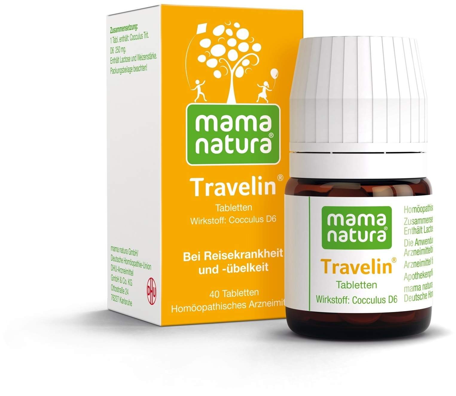 Mama Natura Travelin Tabletten 40 Tabletten kaufen | Volksversand ...
