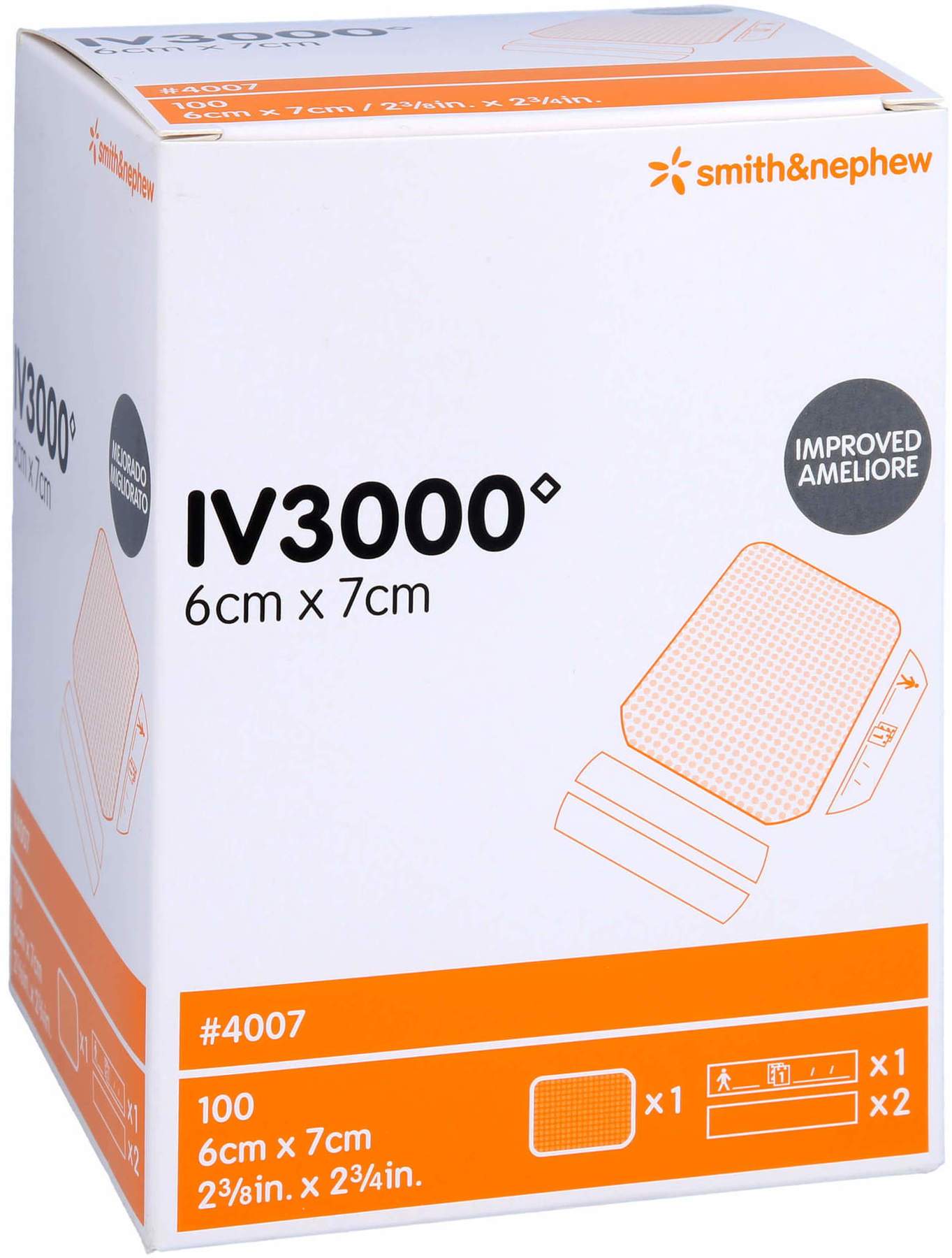 Opsite Iv 3000 6 cm X 7 cm Transparentes Kanülenfixierpflaster... kauf ...