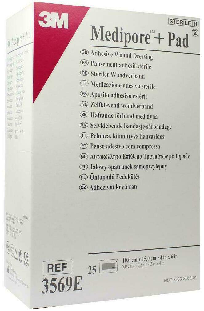 Medipore Plus Pad 3569e Steriler Wundverband kaufen | Volksversand ...