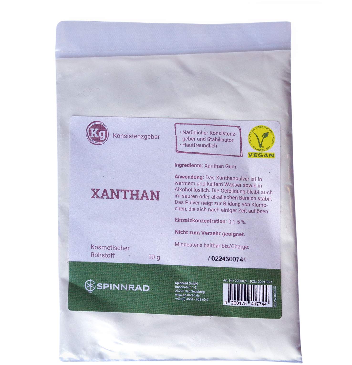 Xanthan Pulver 10g kaufen | Volksversand Versandapotheke