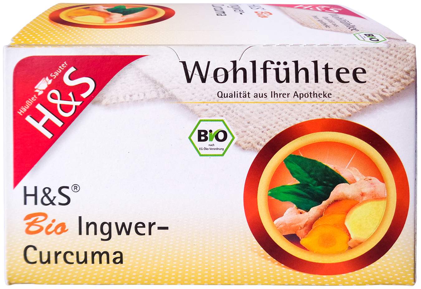 H&S Bio Ingwer-Curcuma 20 Filterbeutel kaufen | Volksversand ...