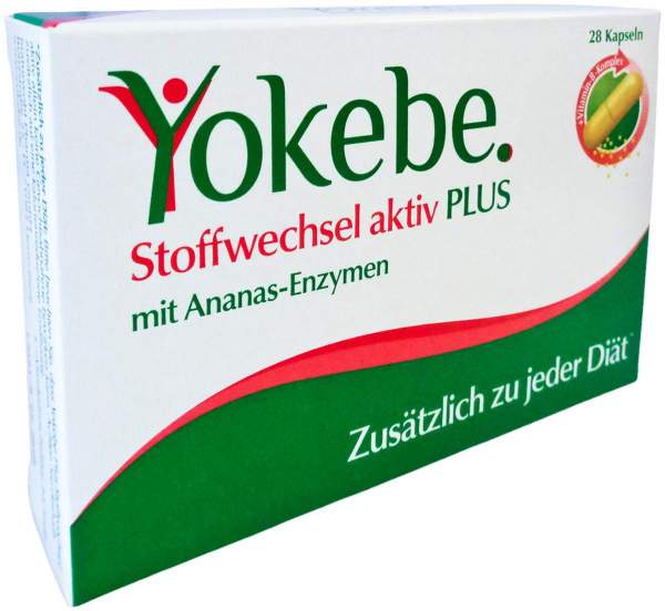 Yokebe Plus Stoffwechsel aktiv 28 Kapseln kaufen | Volksversand ...