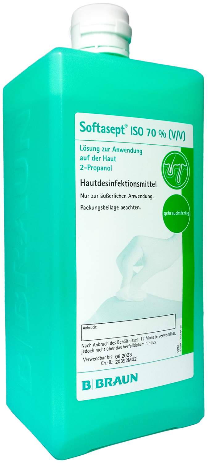 Softasept Iso 70% 1000 ml Lösung kaufen | Volksversand Versandapotheke