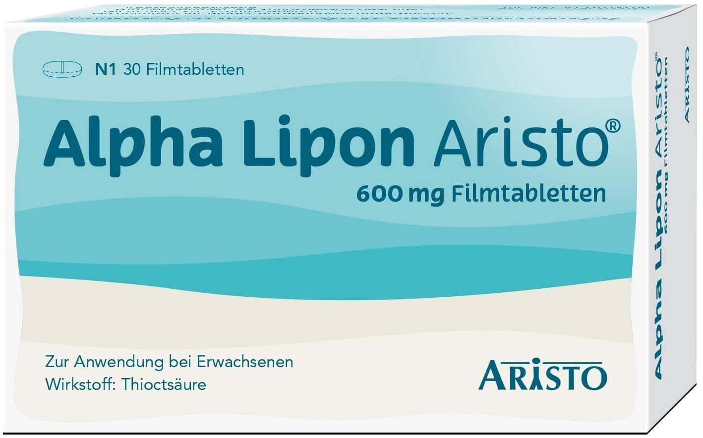 Alpha Lipon Aristo 600 mg 30 Filmtabletten kaufen | Volksversand ...