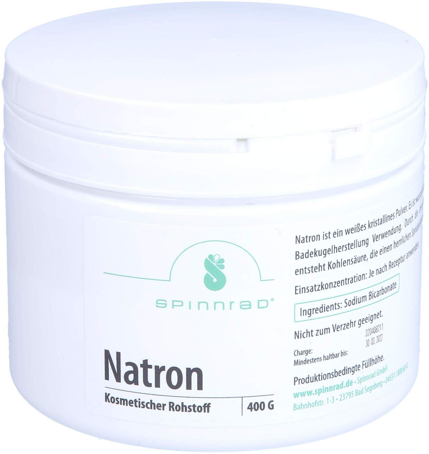 Natron Pulver 400 G kaufen | Volksversand Versandapotheke