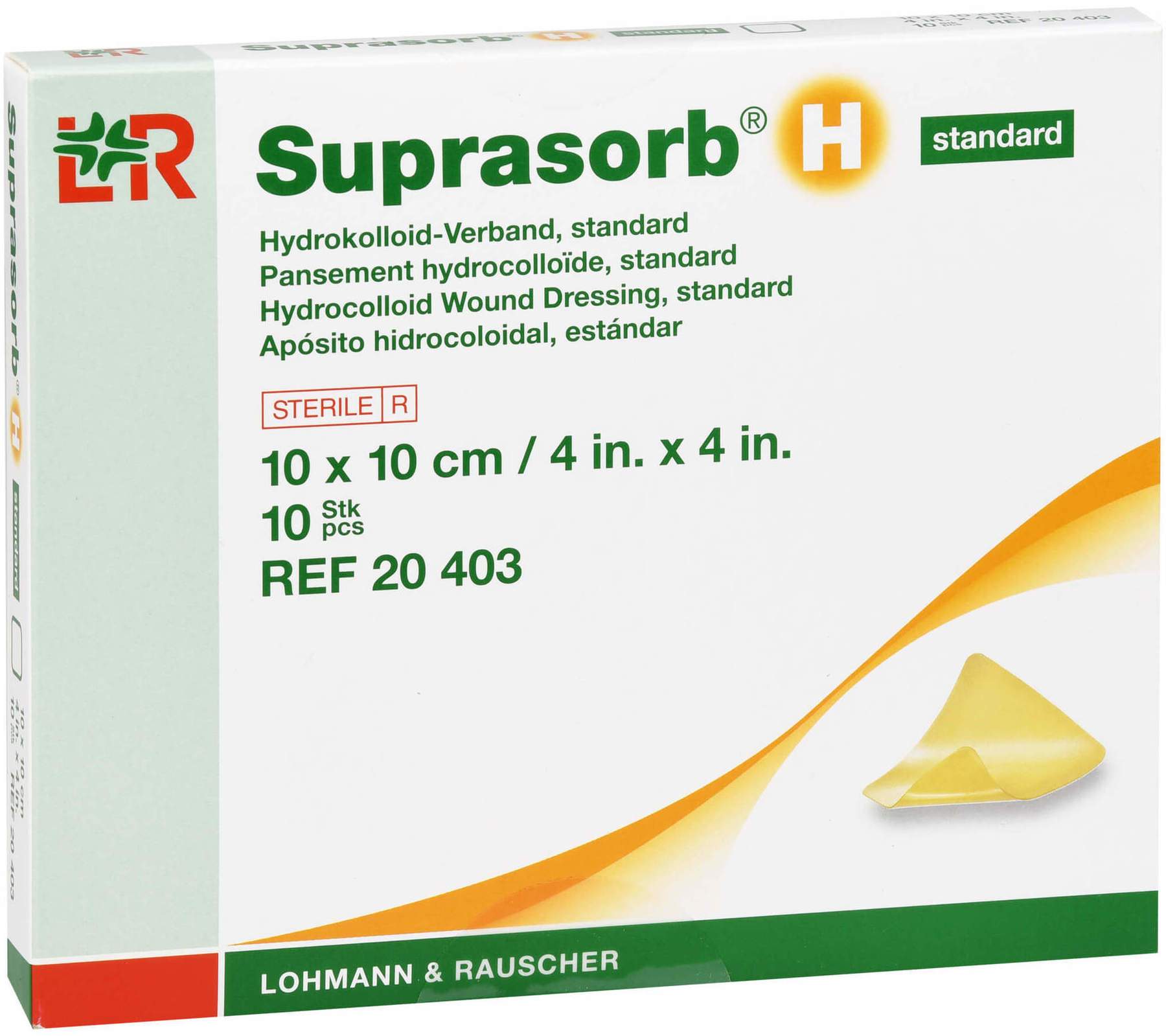 Suprasorb H Hydrokoll.Verb.Standard 10 X 10 cm 10 Stk kaufen ...