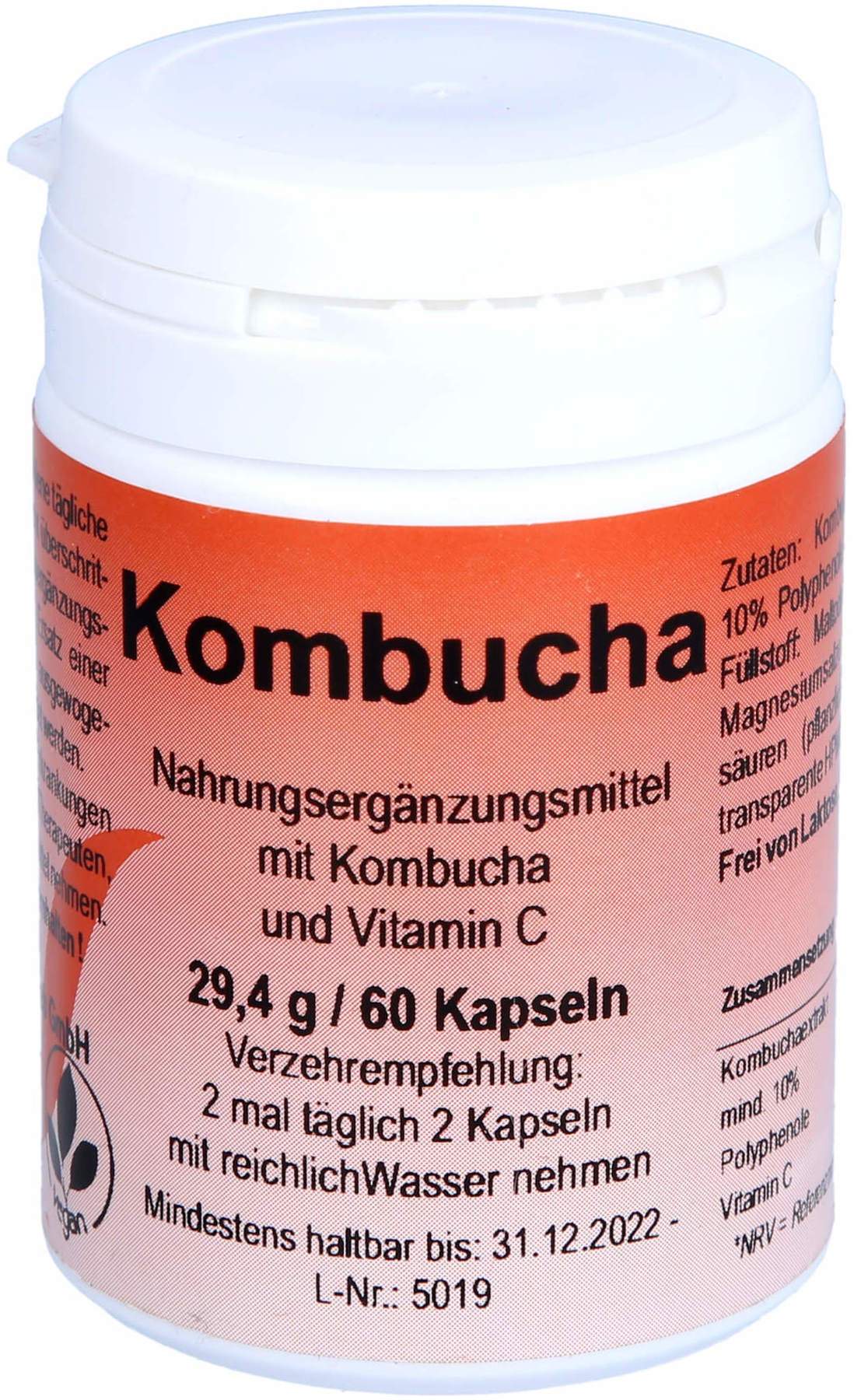 Kombucha Kapseln kaufen | Volksversand Versandapotheke