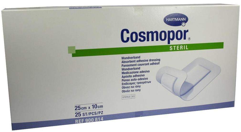 Cosmopor Steril 10 X 25 cm 25 Pflaster kaufen | Volksversand ...