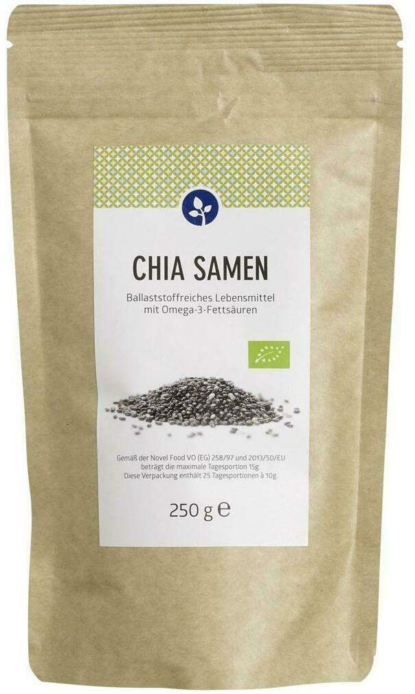 Chia Samen 100 % Bio Kerne 250 G kaufen | Volksversand Versandapotheke