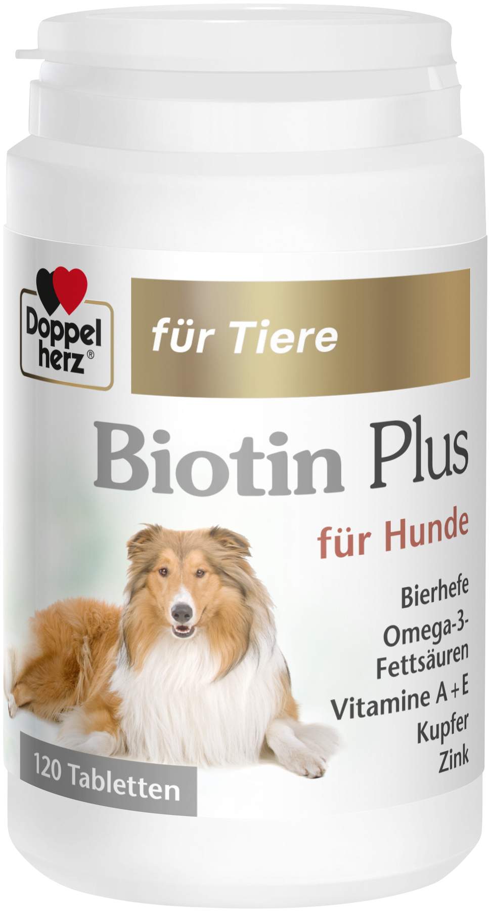 Doppelherz Für Tiere Biotin Plus Tabletten Für Hunde 120 Stück kaufen ...