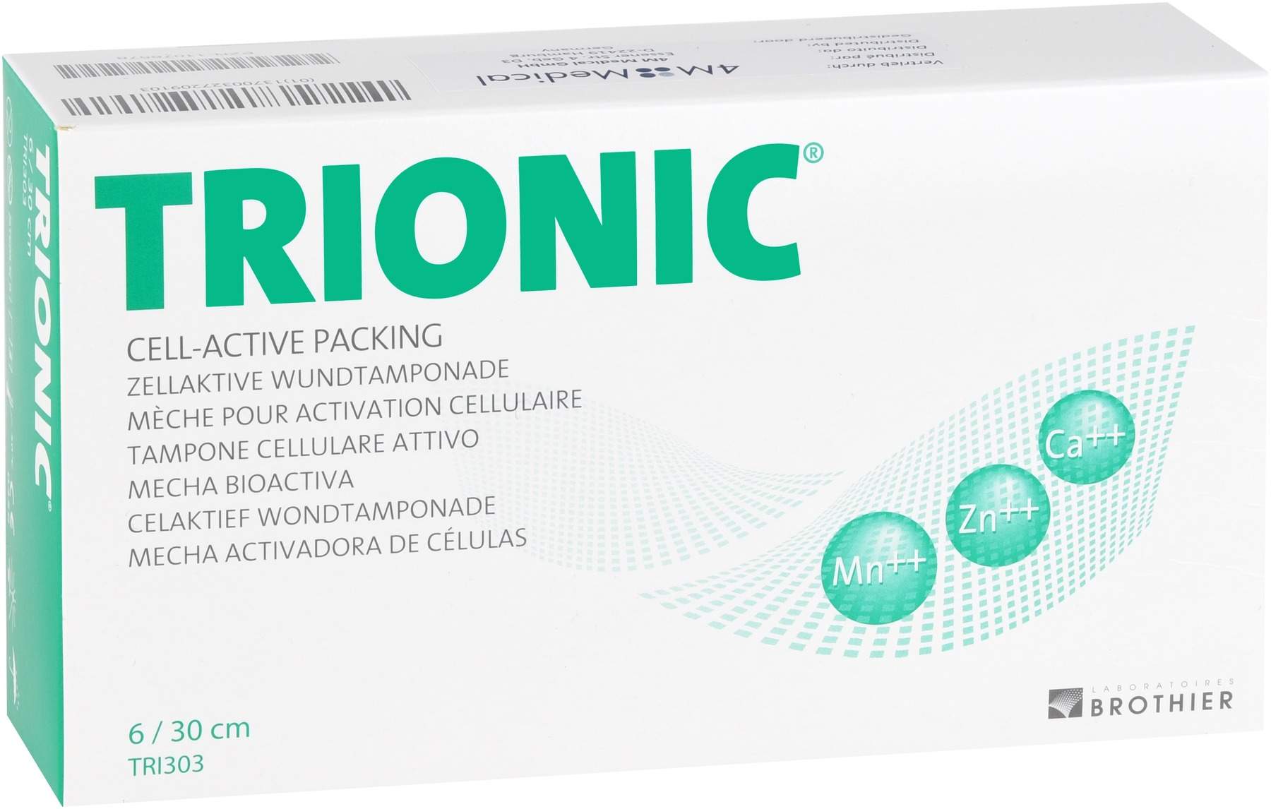Trionic Wundtamponade 2 G 6 Tamponaden kaufen | Volksversand ...