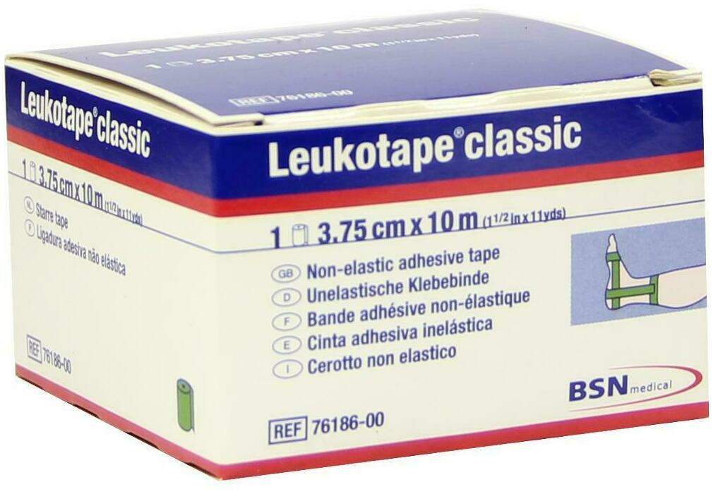 Leukotape Classic 10 M X 3,75 cm Grün 1 Binde kaufen | Volksversand ...