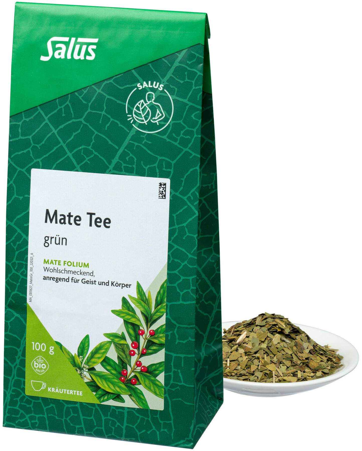 Mate Grün Kräutertee Mate Folium Bio Salus 100 G Tee kaufen ...