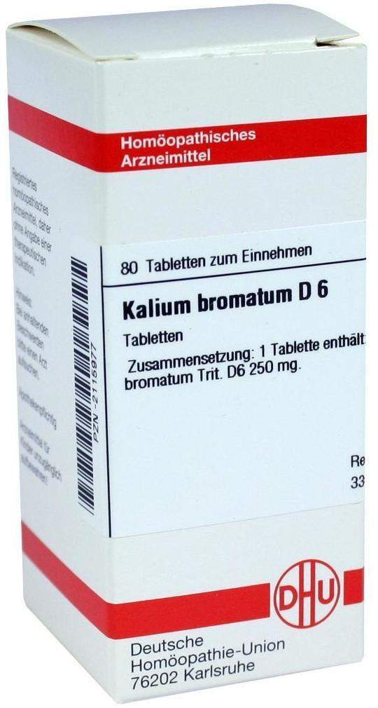 DHU Kalium bromatum D6 80 Tabletten kaufen | Volksversand Versandapotheke