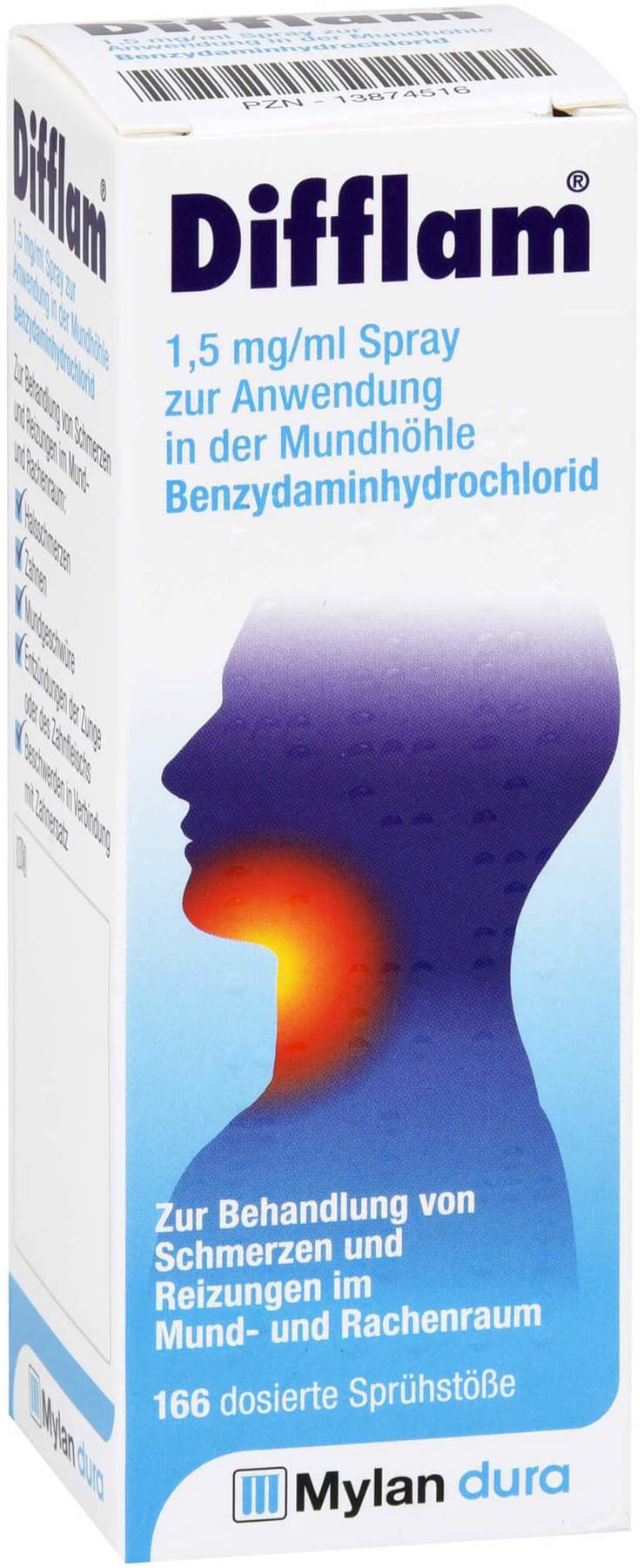 Difflam 1,5 mg Pro ml Spray 30 ml kaufen | Volksversand Versandapotheke