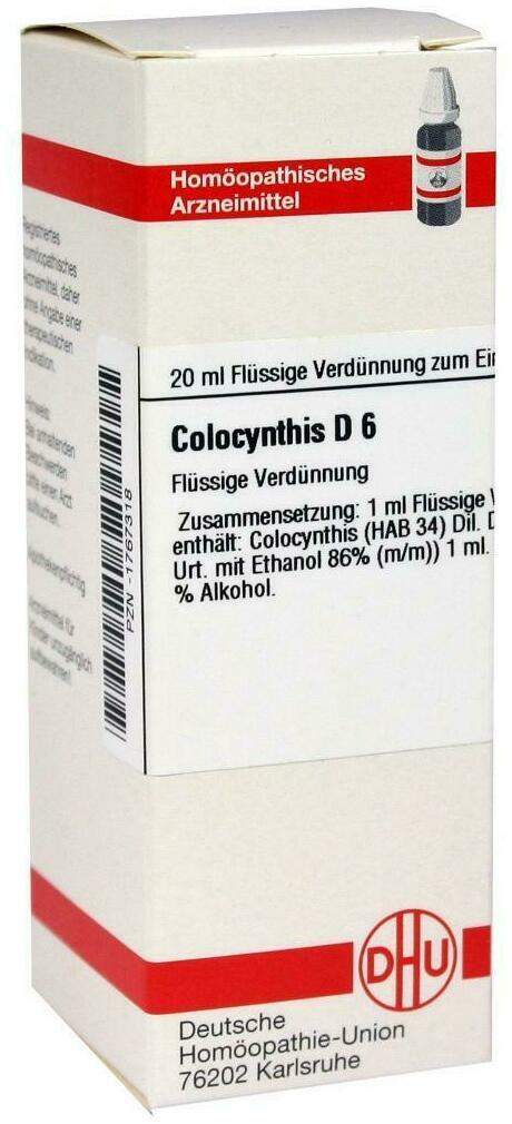 Dhu Colocynthis D6 20 ml Dilution kaufen | Volksversand Versandapotheke