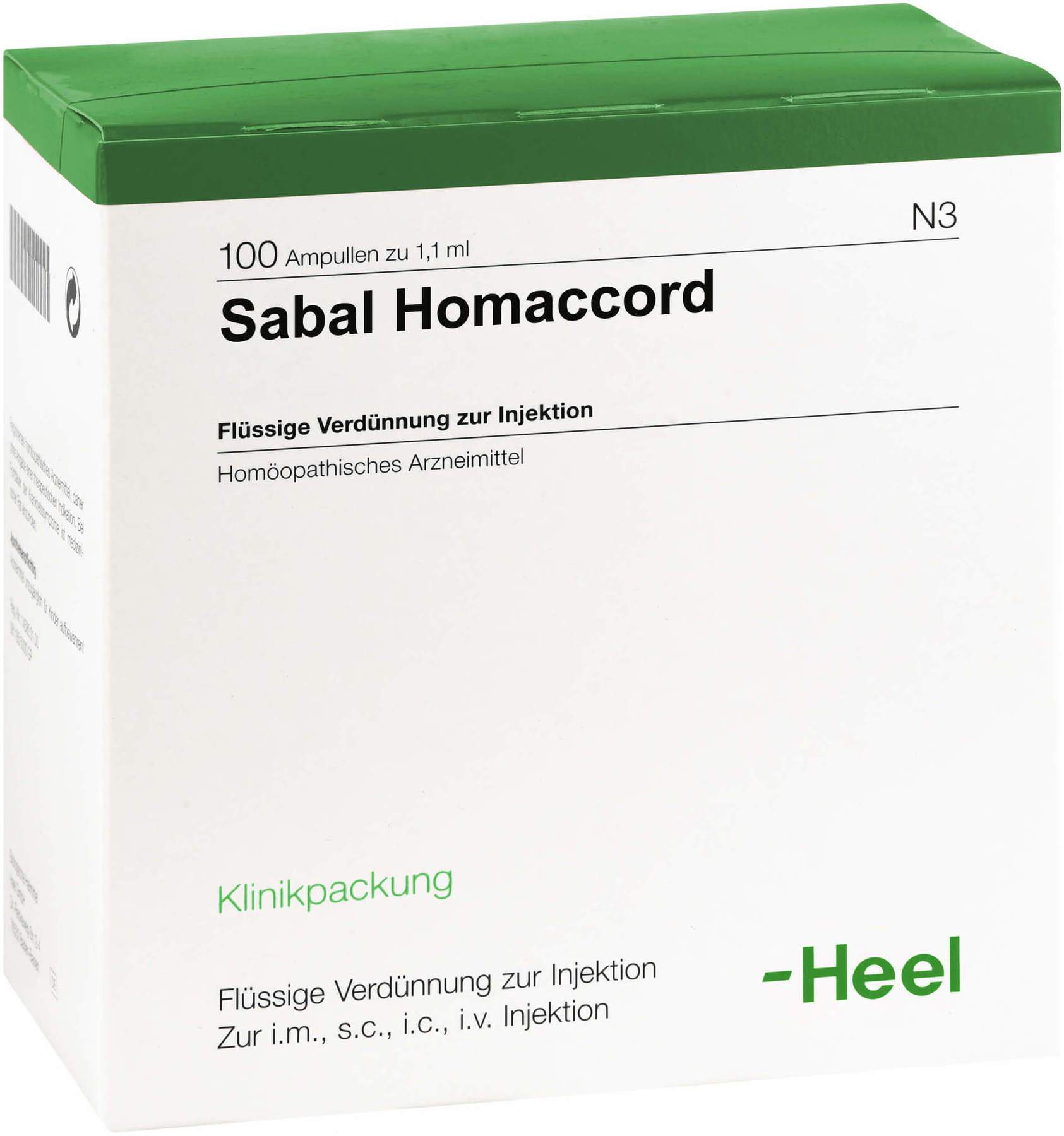 Sabal Homaccord 100 Ampullen kaufen | Volksversand Versandapotheke